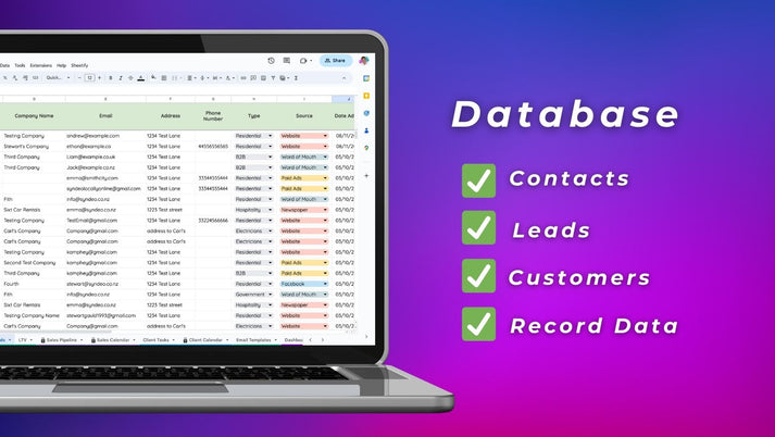 Sheetify CRM | All-in-one Google Sheets CRM, Sales & Task Toolkit